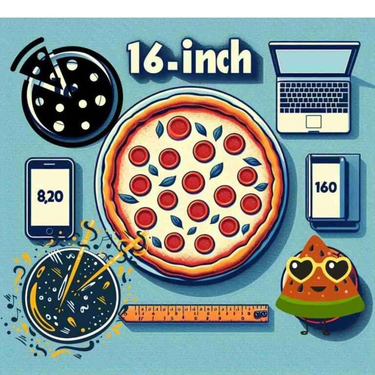 How big is a 16-inch Pizza? Pizza World