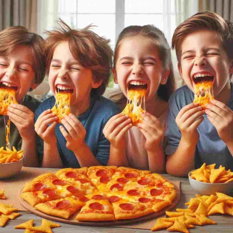 Pizza crunchers: the favorite School Lunch - Pizza World