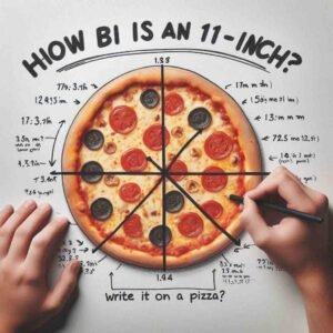 How big is an 11-Inch pizza? - Pizza World